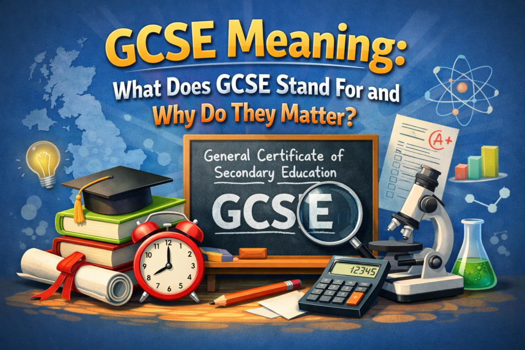 GCSE Meaning: What Does it Stand For & Why It Matters 2026