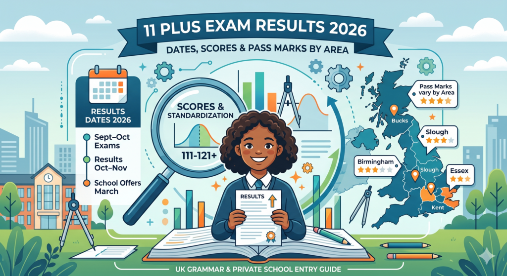 11 Plus Exam Results 2026: Dates, Scores & Pass Marks by Area