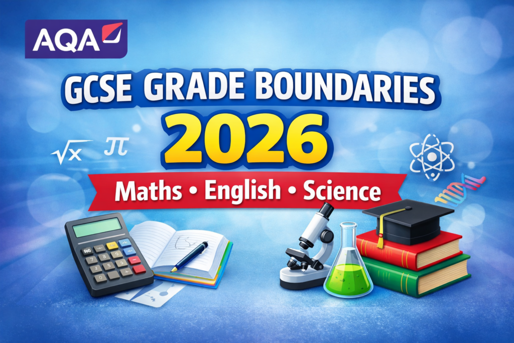 AQA GCSE Grade Boundaries 2026: Maths, English & Science
