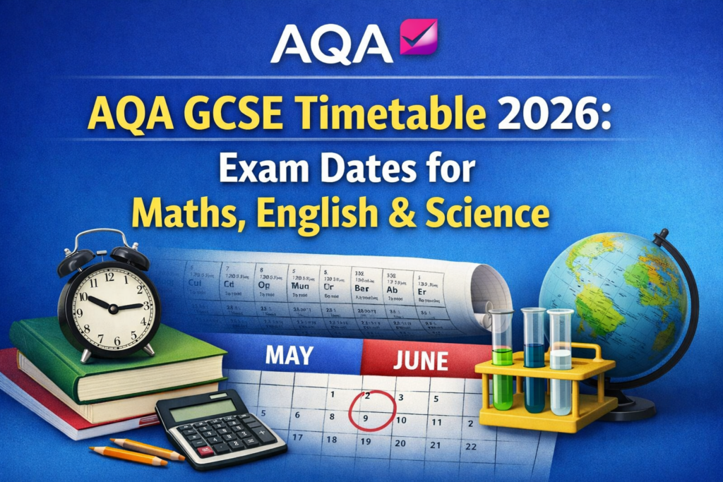 AQA GCSE Timetable 2026: Key Exam Dates